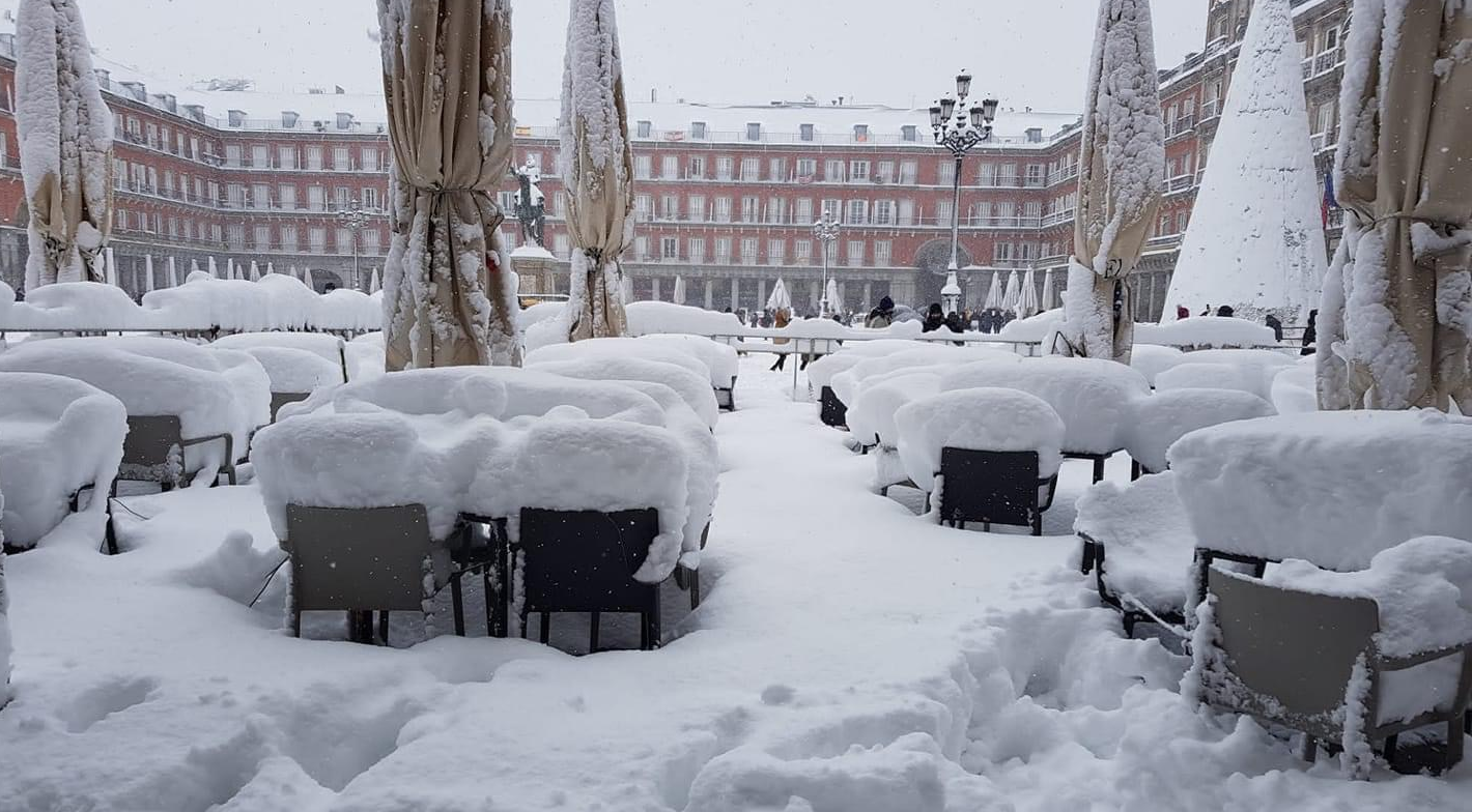 Pulsa aquí para ver las FOTOS que ha dejado Filomena en Madrid