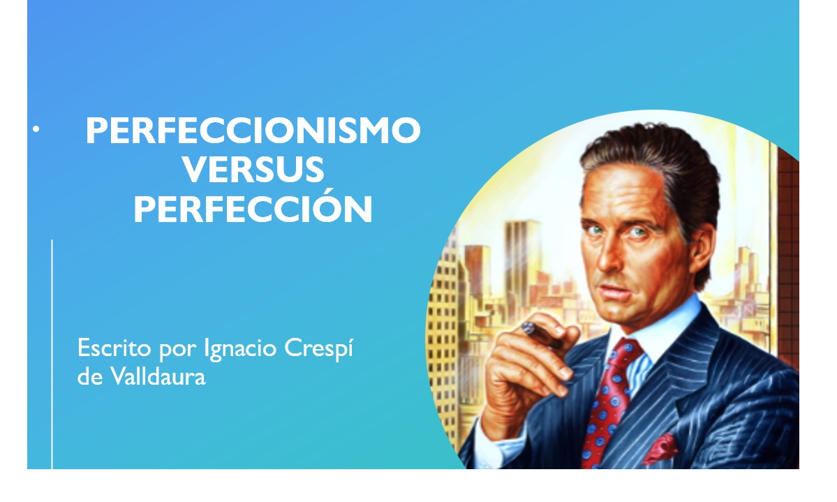 Lista de diferencias entre la perfección y el perfeccionismo